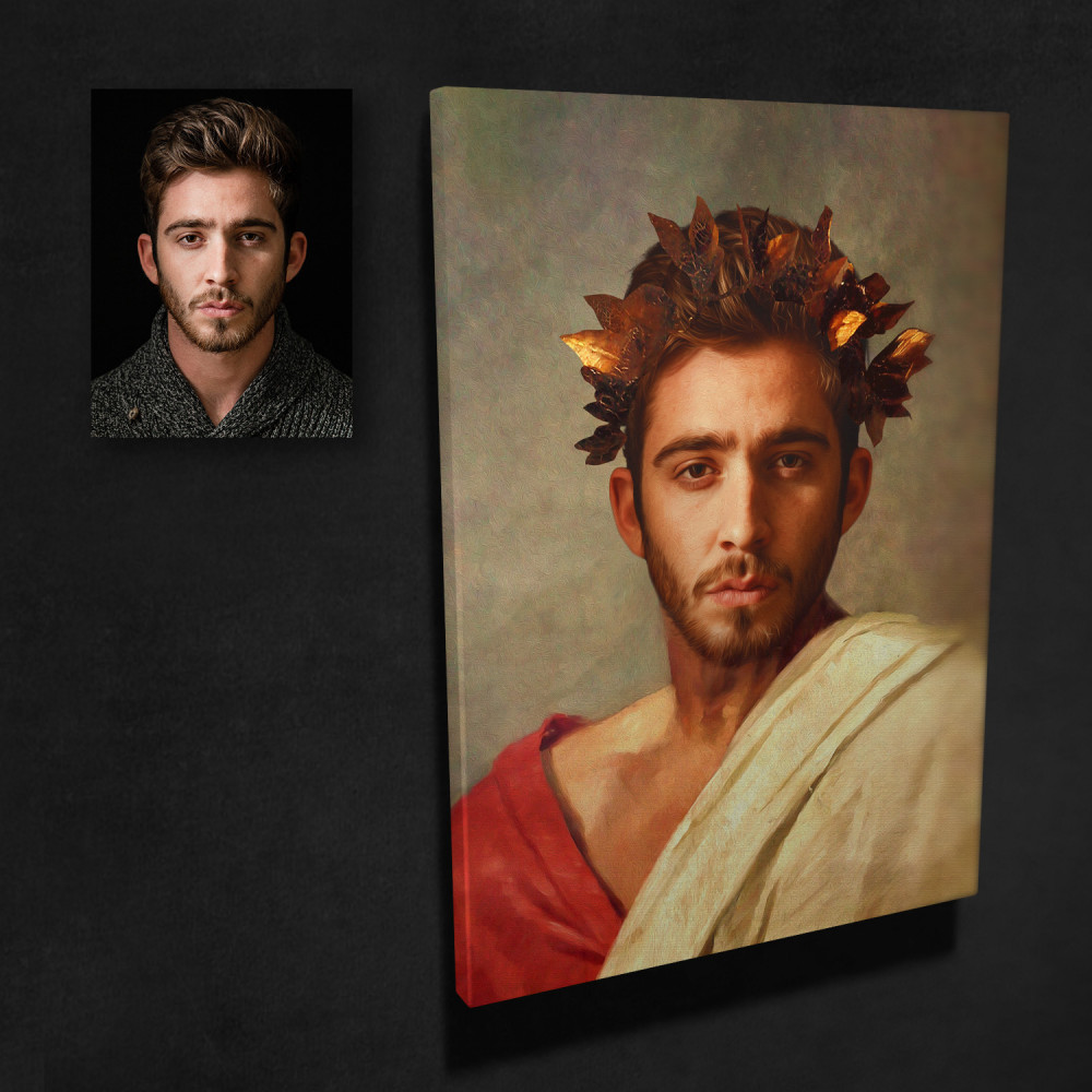 Julijus Cezaris - Karališkasis portretas - MyGift.lt
