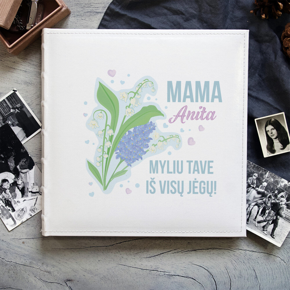 Mama, myliu tave iš visų jėgų - Nuotraukų albumas - MyGift.lt