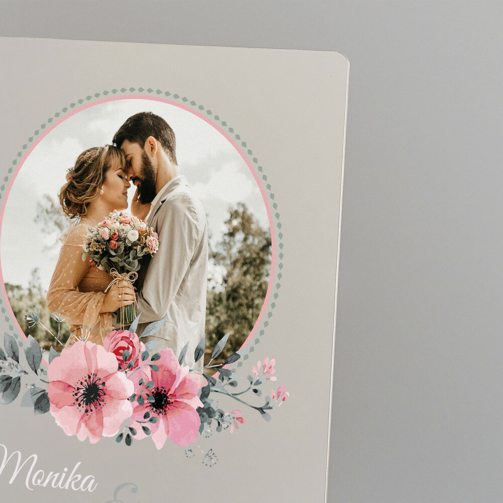 Ji ir jis - Spauda ant akrilinio stiklo su stovu - MyGift.lt